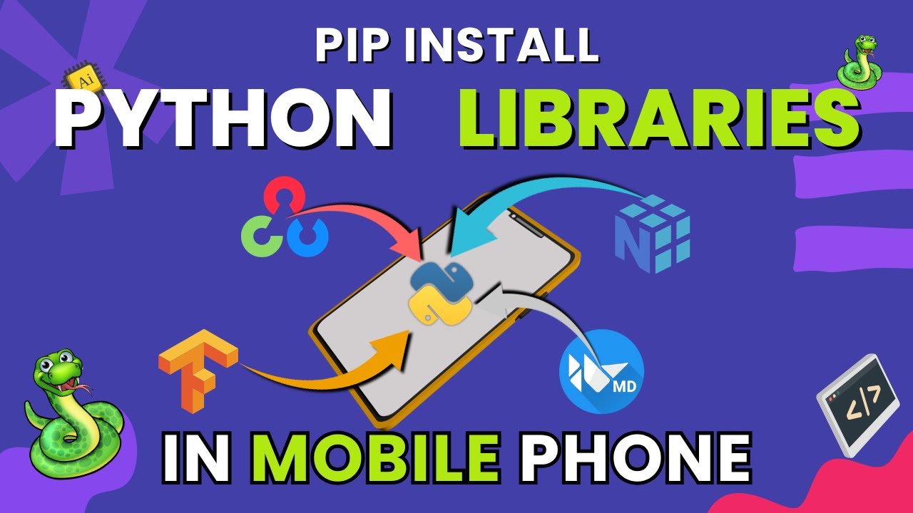 Installing Python Packages on Android/Mobile Phone with PIP – Easy Tutorial!