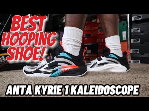 BEST HOOPING SHOES! Anta KAI 1 Kaleidoscope Unboxing, Review, Sizing & On Feet (Kyrie Irving)