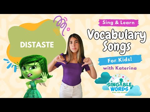 Distaste Song | 4th Grade | Fun Learning for Kids | Singable Words