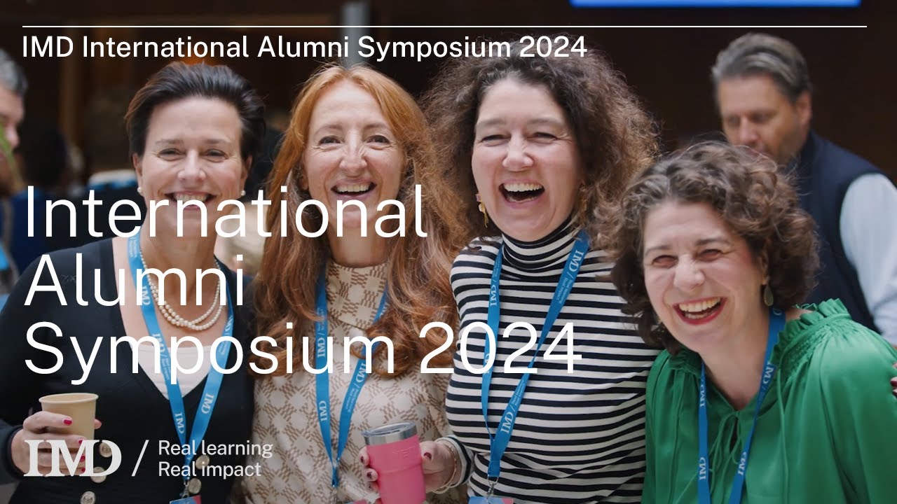 IMD International Alumni Symposium 2024 - Navigating AI