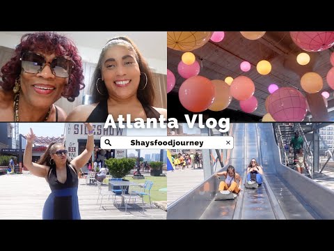 WEEKYLY VLOG|THINGS TO DO IN ATL| PONCE CITY MARKET|MCK RESTAURANT| MOM VISITS ATL| SHAYSFOODJOURNEY