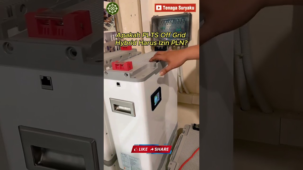 Does Off-Grid Hybrid Solar Power Plant (PLTS) Require PLN Permit? #PLTS #solarpowerplant #solarpo...