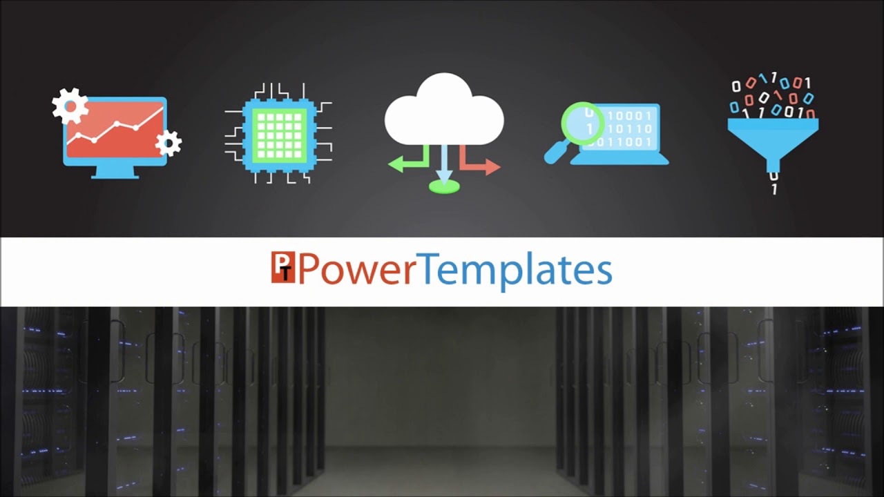 Cloud Computing PowerPoint Animation Slide Sample