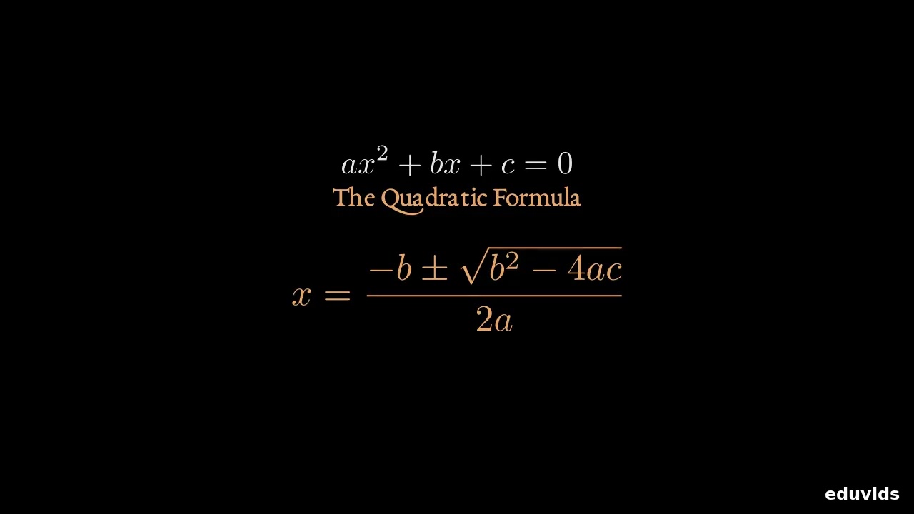 Mastering Quadratic Equations: From Intuition to Formula