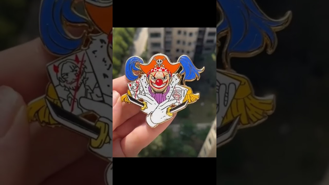 Custom Anime Enamel Pin ✨ | Soft Enamel Pin Showcase #custompins #enamelpins #manufacturing