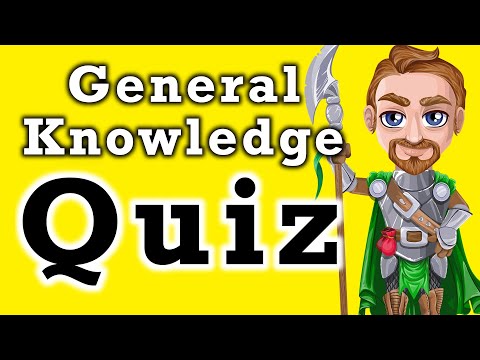 🍺 [Pub Quiz] Hard General Knowledge Questions, 2022 Multiple Choice Trivia Quiz