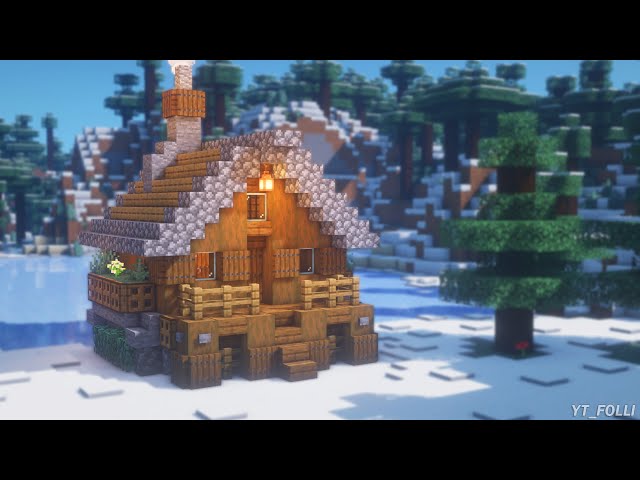 5 best Minecraft Winter House Blueprints