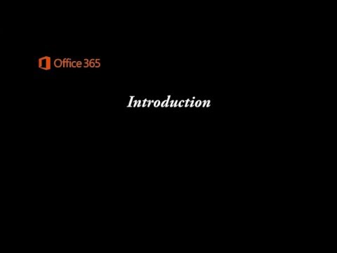 Introduction to Office 365