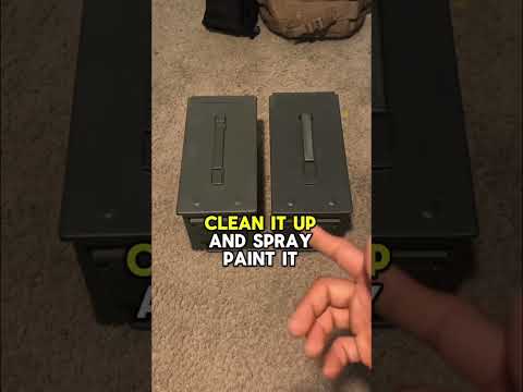 Easy Ammo Storage Method | Shtf Stockpiles Pt.1 #prepper