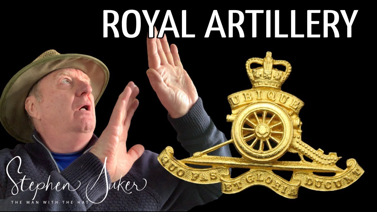 Royal Artillery Cap Badge - Finding Hidden Treasure