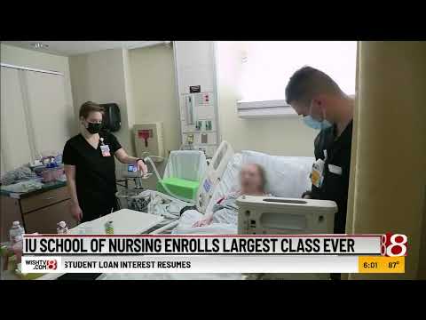 IU School of Nursing enrolls largest class ever