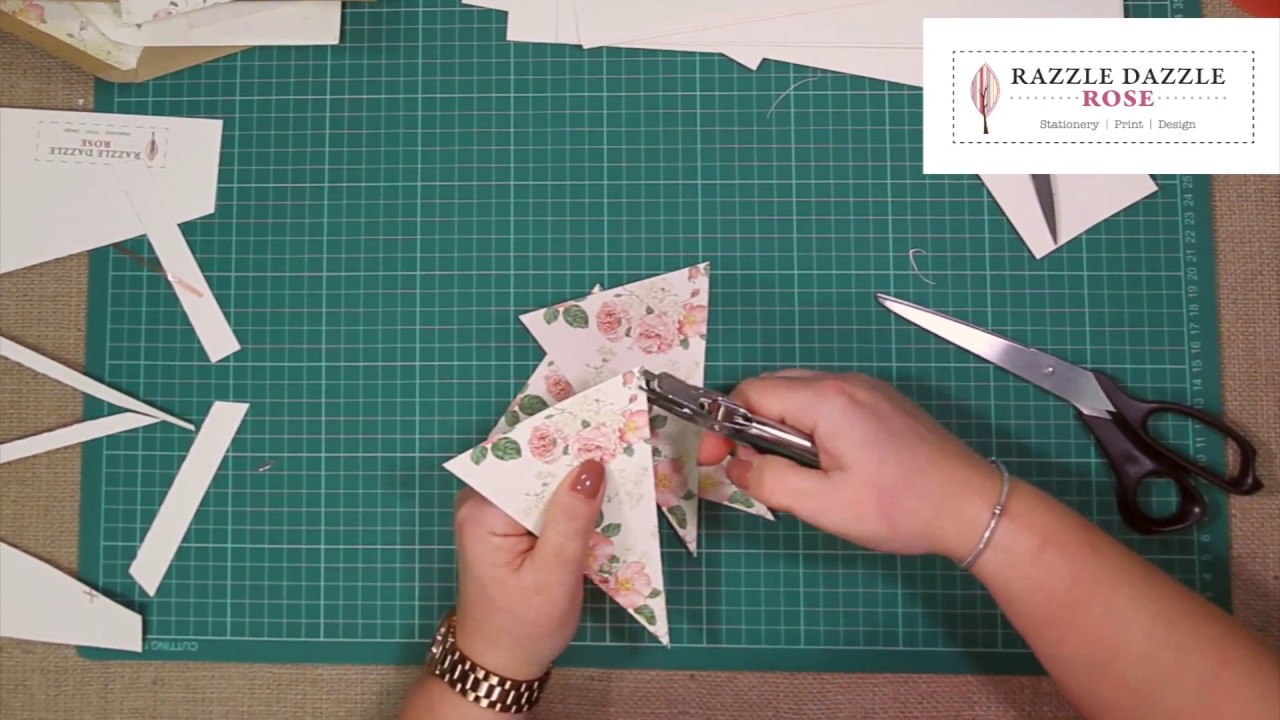 Print at Home DIY Wedding Stationery - Old Country Rose