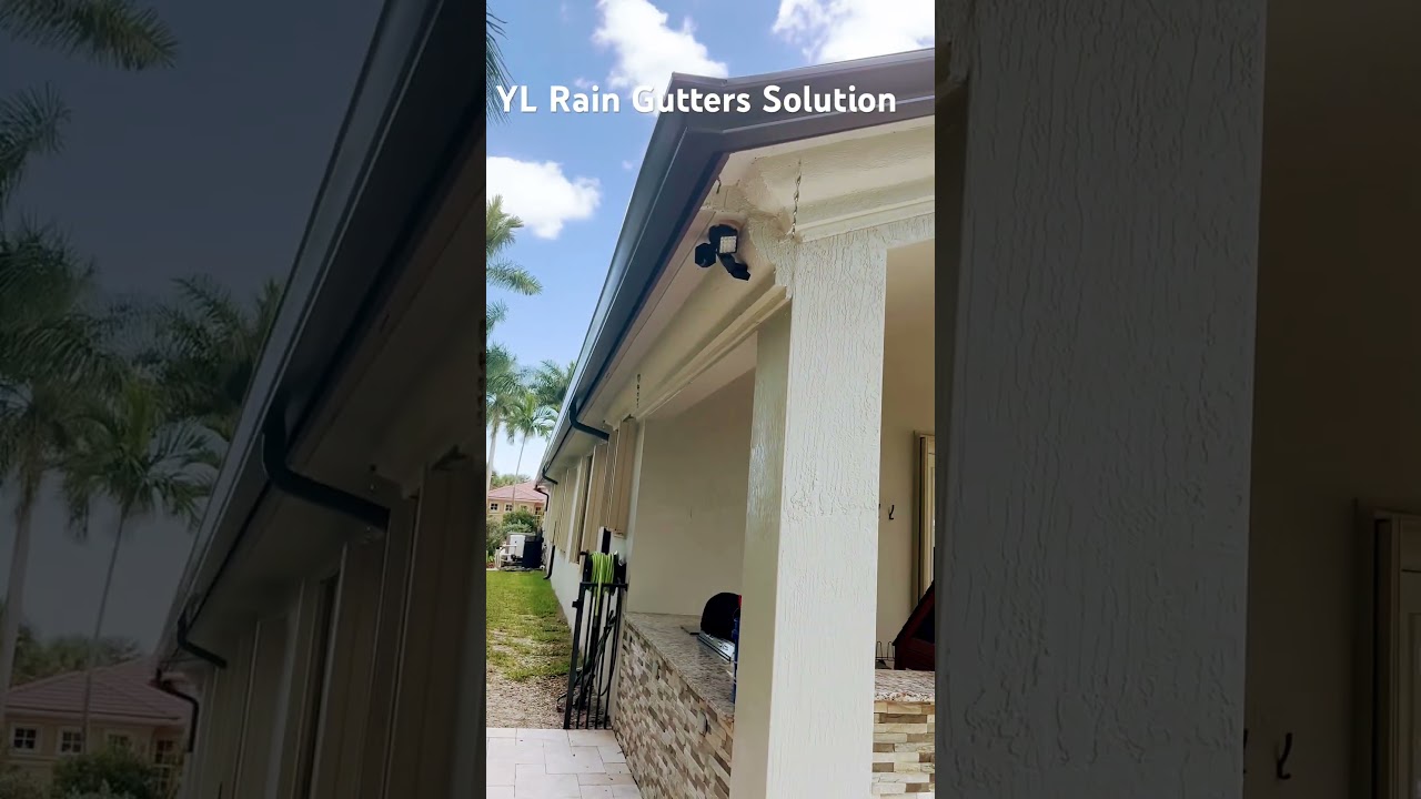rain gutter installations
