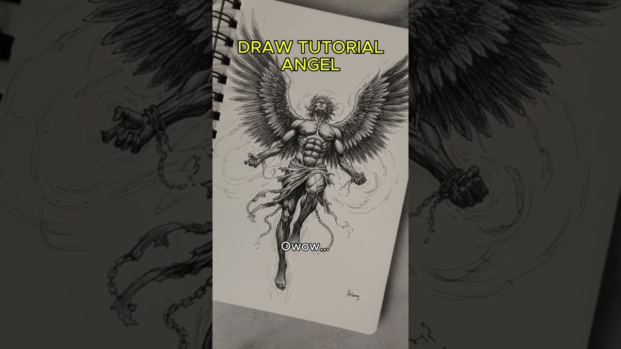 Angel Drawing #drawing