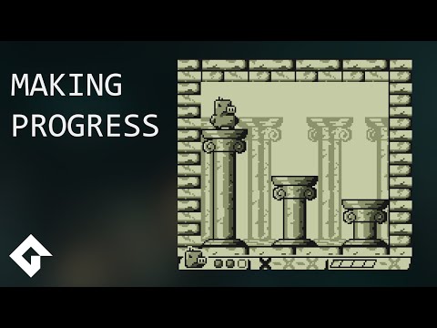 Getting the UI down! Devlog #02 / Making a Game Boy inspired 2D platformer in Game Maker Studio 2!