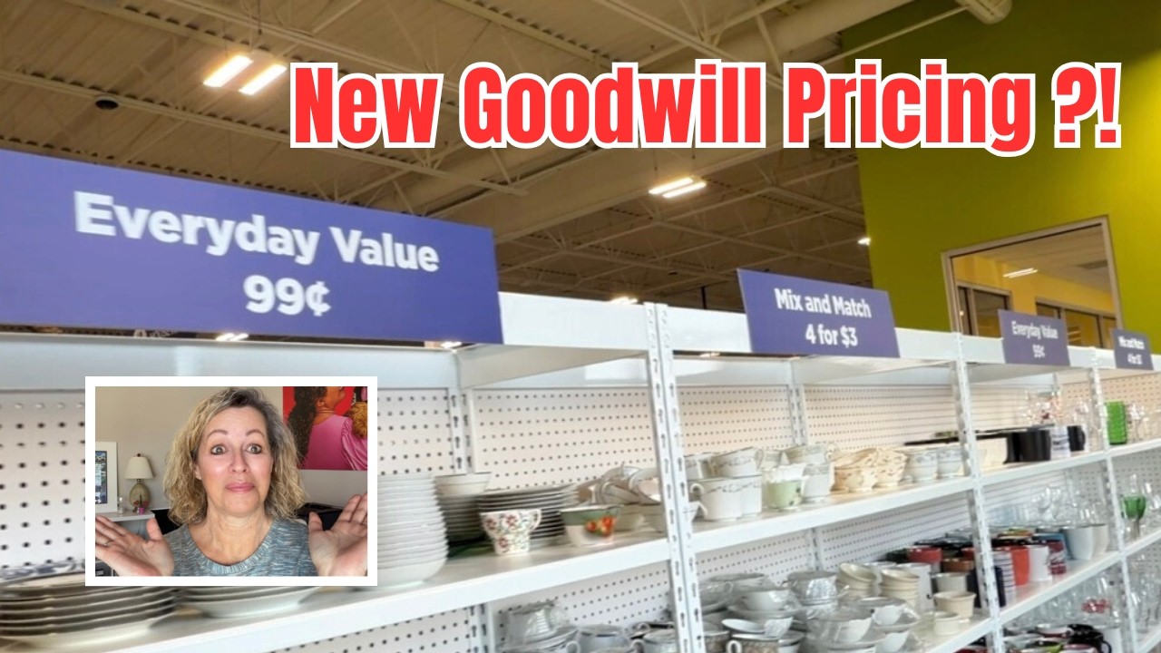 New Goodwill Pricing? Grand Opening Tour and Manager Interview