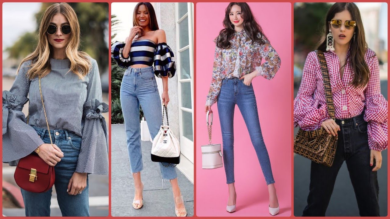 Latest & Trendy New Peplum Top With Jeans Summer Outfits Designs Ideas 2021