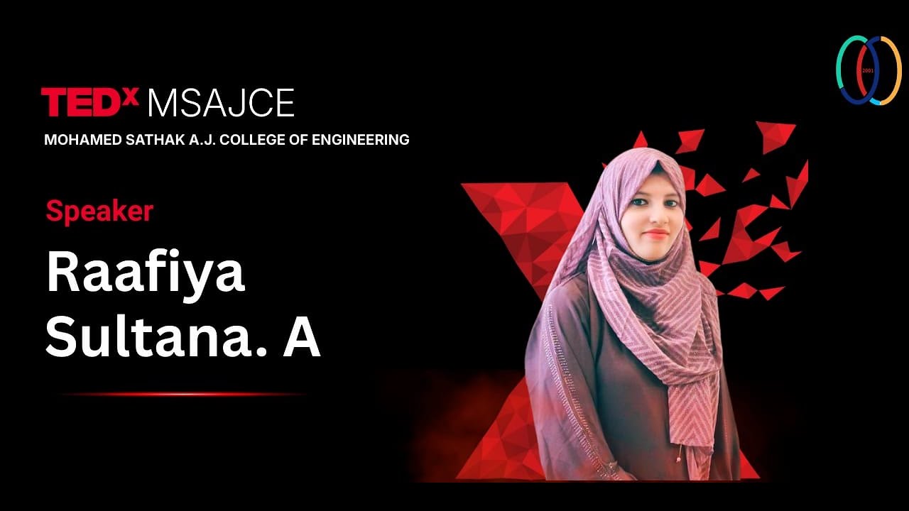 Why Empathy Will Always Beat Algorithms | A. Raafiya Sultana | TEDxMSAJCE