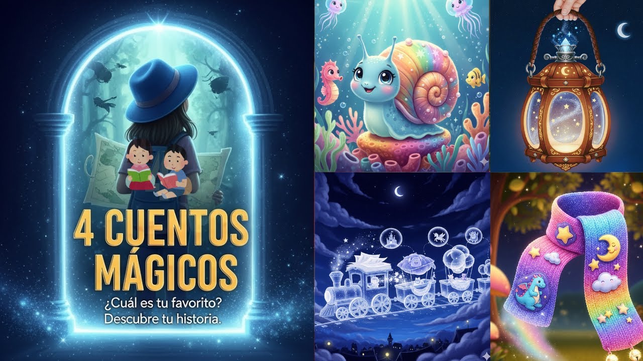 ✨⭐ Historias Infantiles para Soñar | La linterna que atrapaba estrellas y más historias mágicas