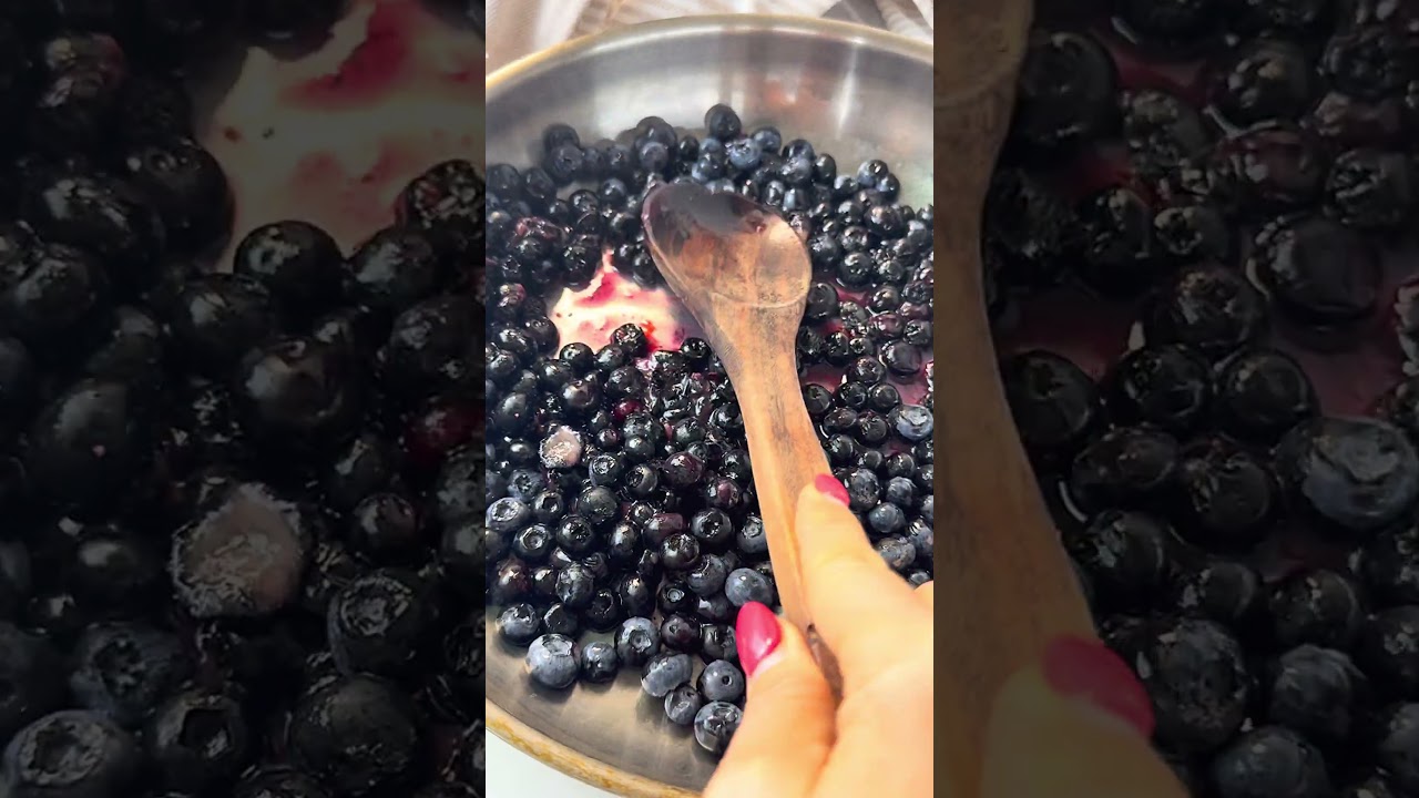 2 Ingredient 🫐Blueberry Chia Jam!