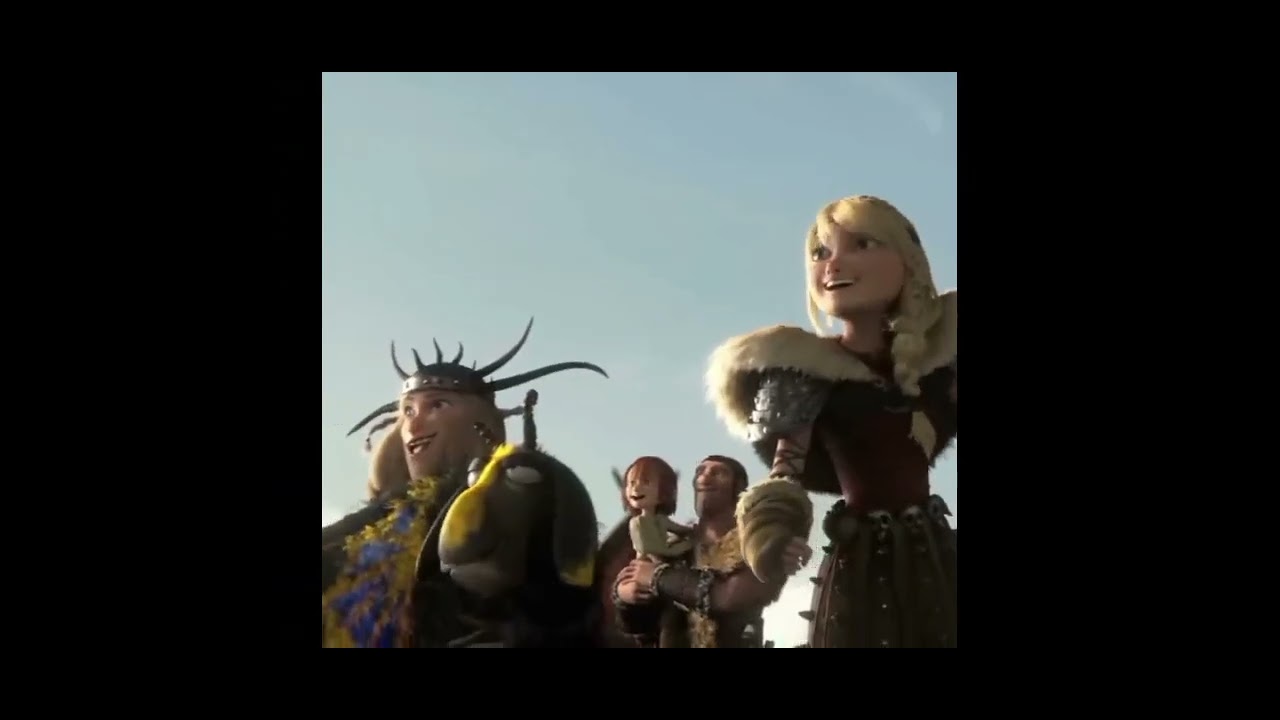 Astrid's glow up with a transition