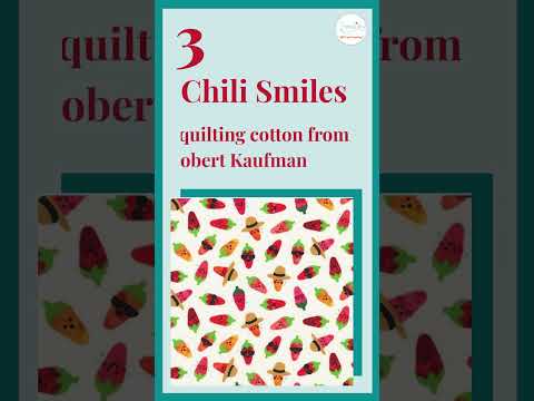 It's National Chili Day. Here are some ideas to put some spice in your sewing!