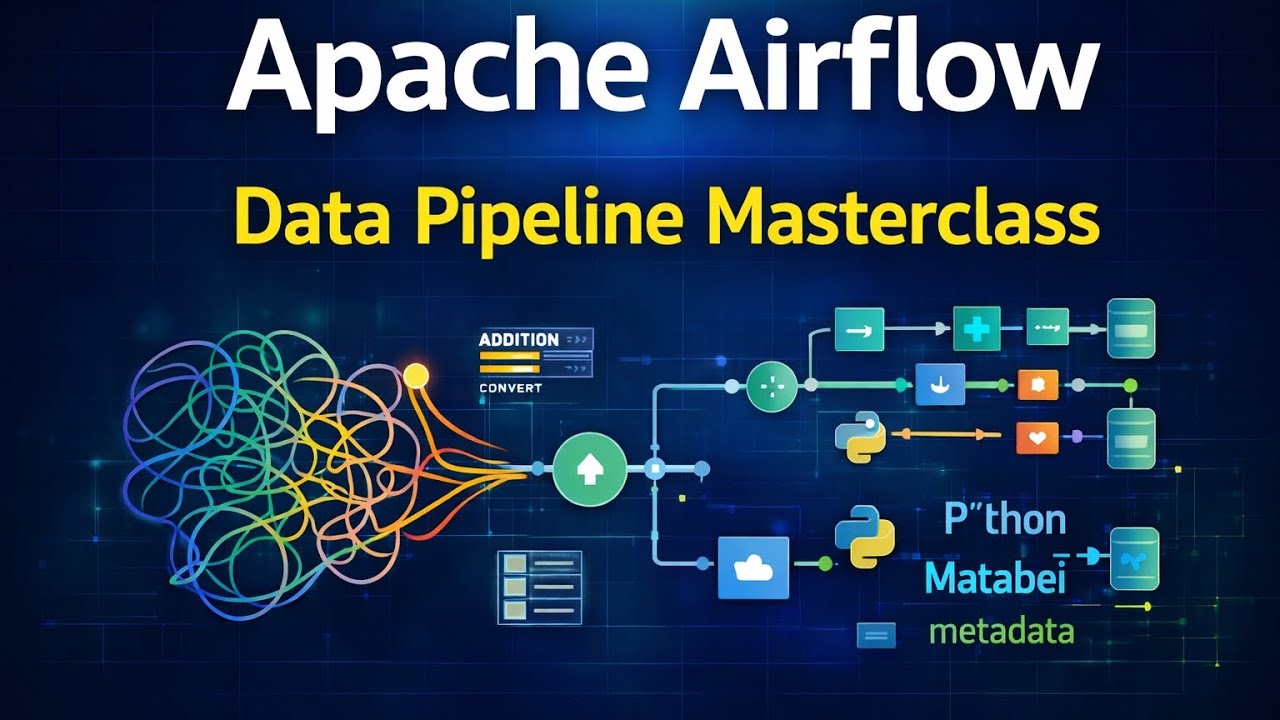 Master Apache Airflow: Complete Architecture & Python DAGs Tutorial