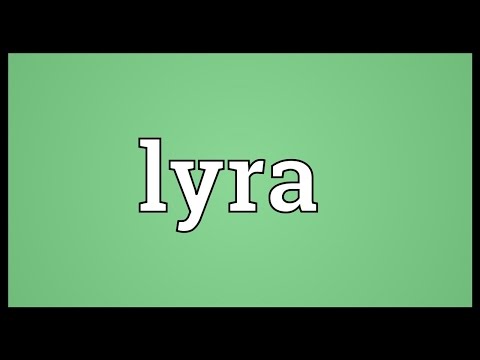 Lyra Meaning