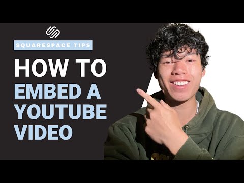 How to Embed a Youtube Video on Your Squarespace Website