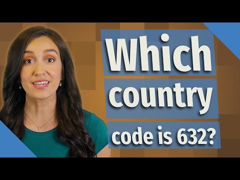 Which country code is 632?