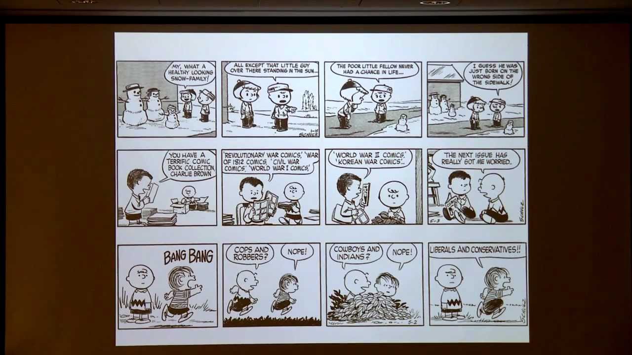 Lecture: Gary Groth on Charles Schulz