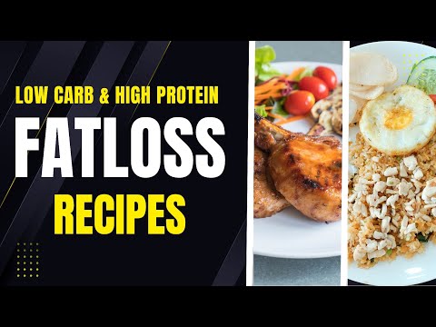 4 Fatloss Recipes - High Protein Meals 😋