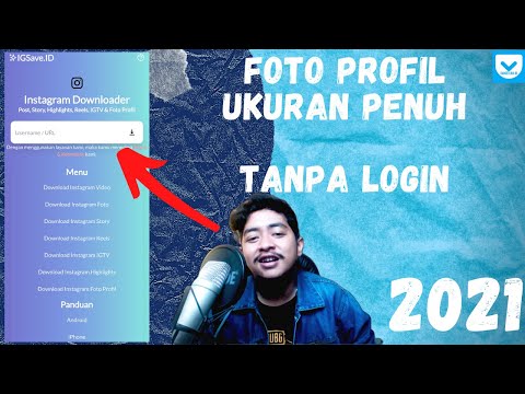 CARA MUDAH DOWNLOAD FOTO PROFIL AKUN INSTAGRAM UKURAN PENUH (2022)