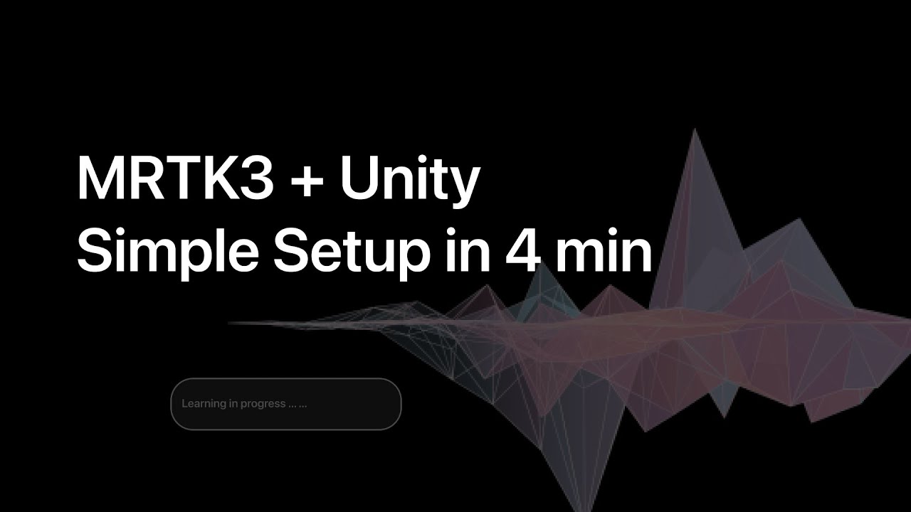 Simplest MRTK3 Setup Guide in Unity with Meta Quest