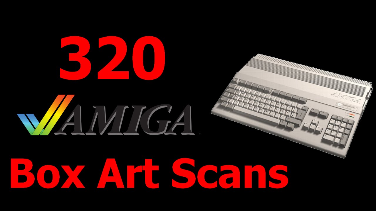 320 Amiga Box Art Scans