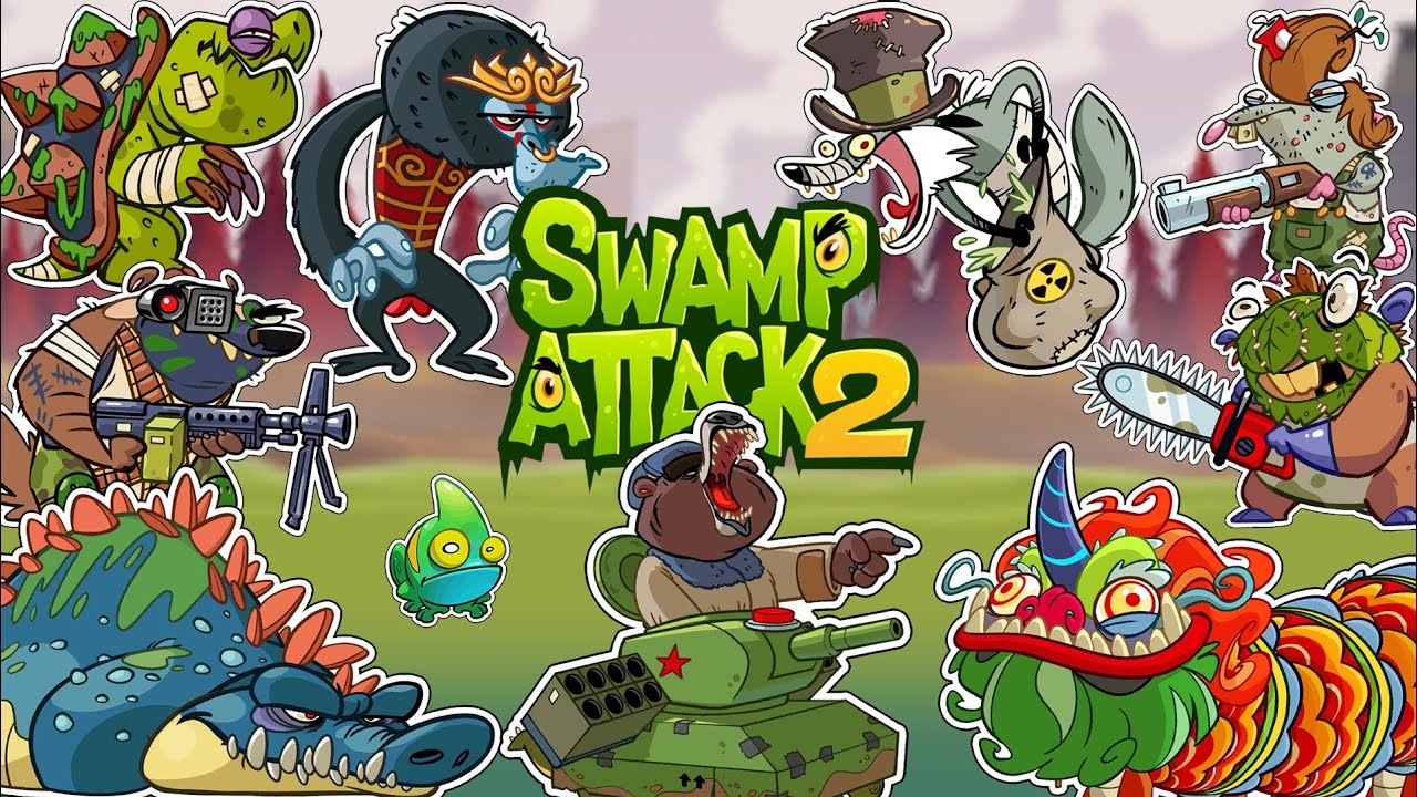Swamp Attack 2 All BOSS ＃swampattack