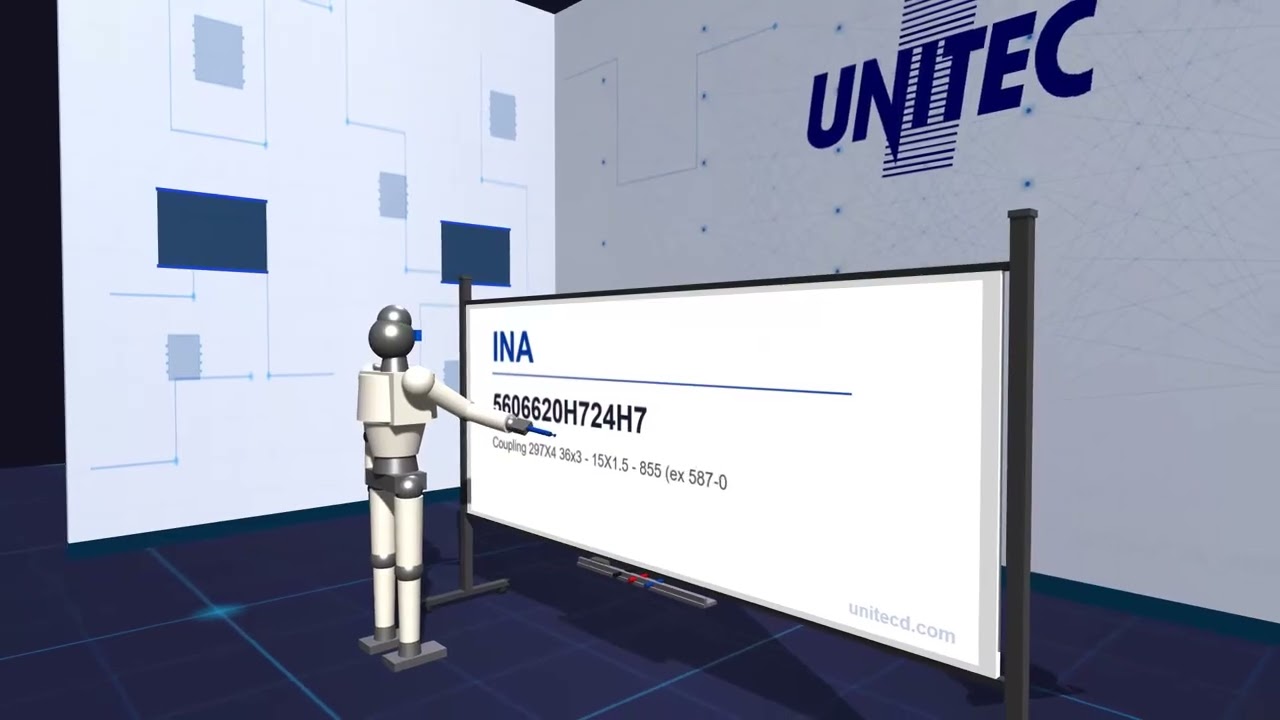 INA 5606620H724H7 - Coupling 297X4 36x3 - 15X1.5 - 855 (ex 587-0-0001) PLS 100111, 150... - UNITEC-D