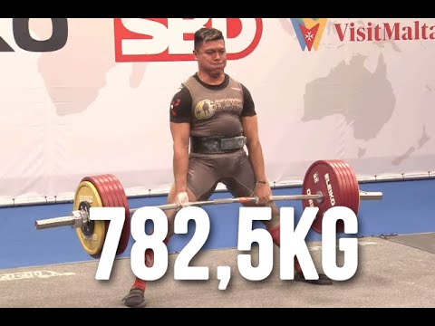 Cristian Trigo PER | 4th Place 782,5kg Total | 83kg Class | IPF Worlds 2024