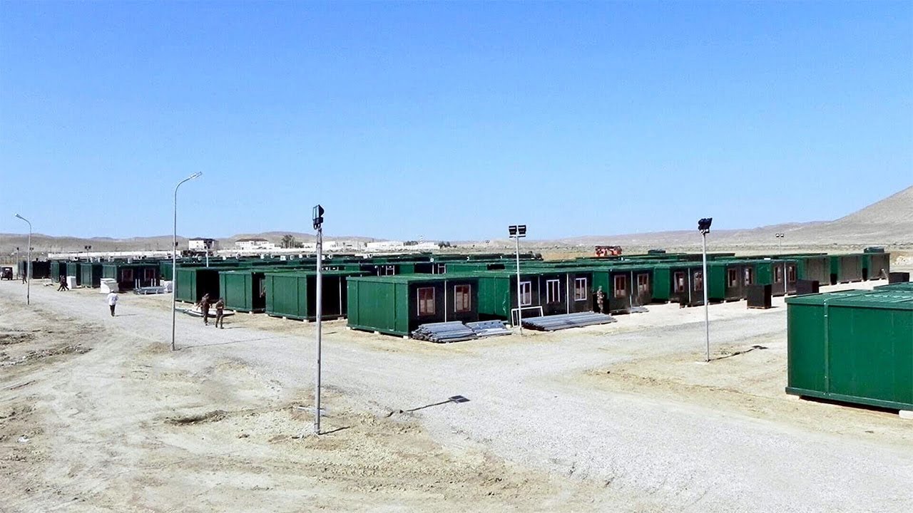 Military Portable Housing Camp