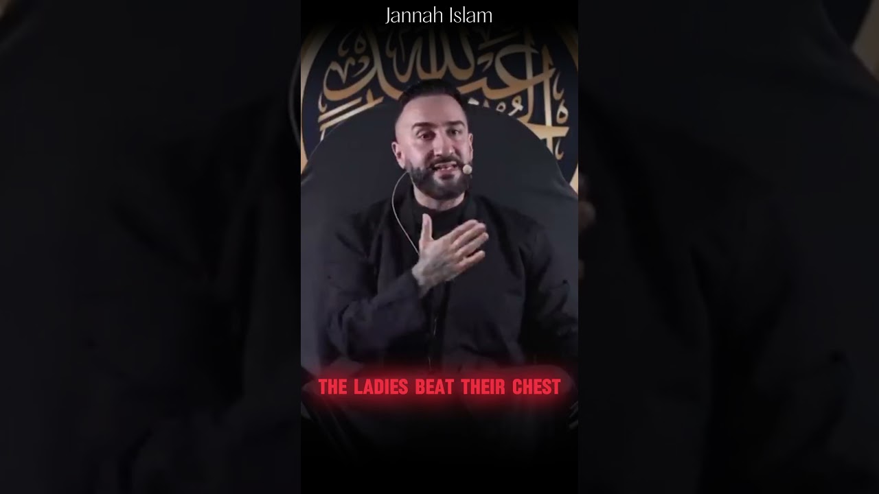 Why do Shia beat their chest in Muharram ? | Sayed Ammar Nakshawani #karbala #imamhussain #allah