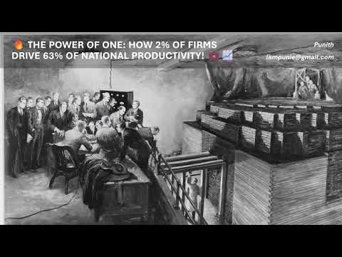 🔥 The Power of One: How 2% of Firms Drive 63% of National Productivity! 💼📈
