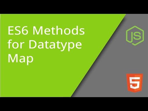 JavaScript ES6 Map Methods