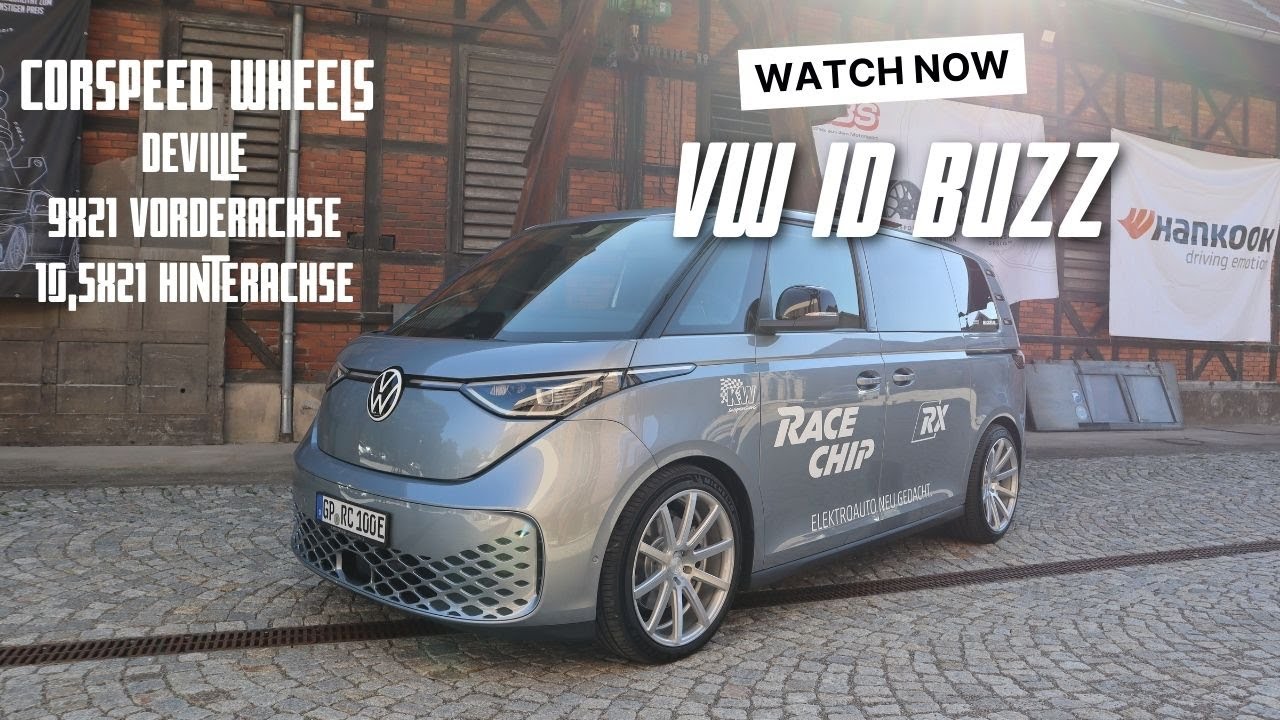 VW ID Buzz mit Corspeed Deville Felgen 9x21 +10,5x21