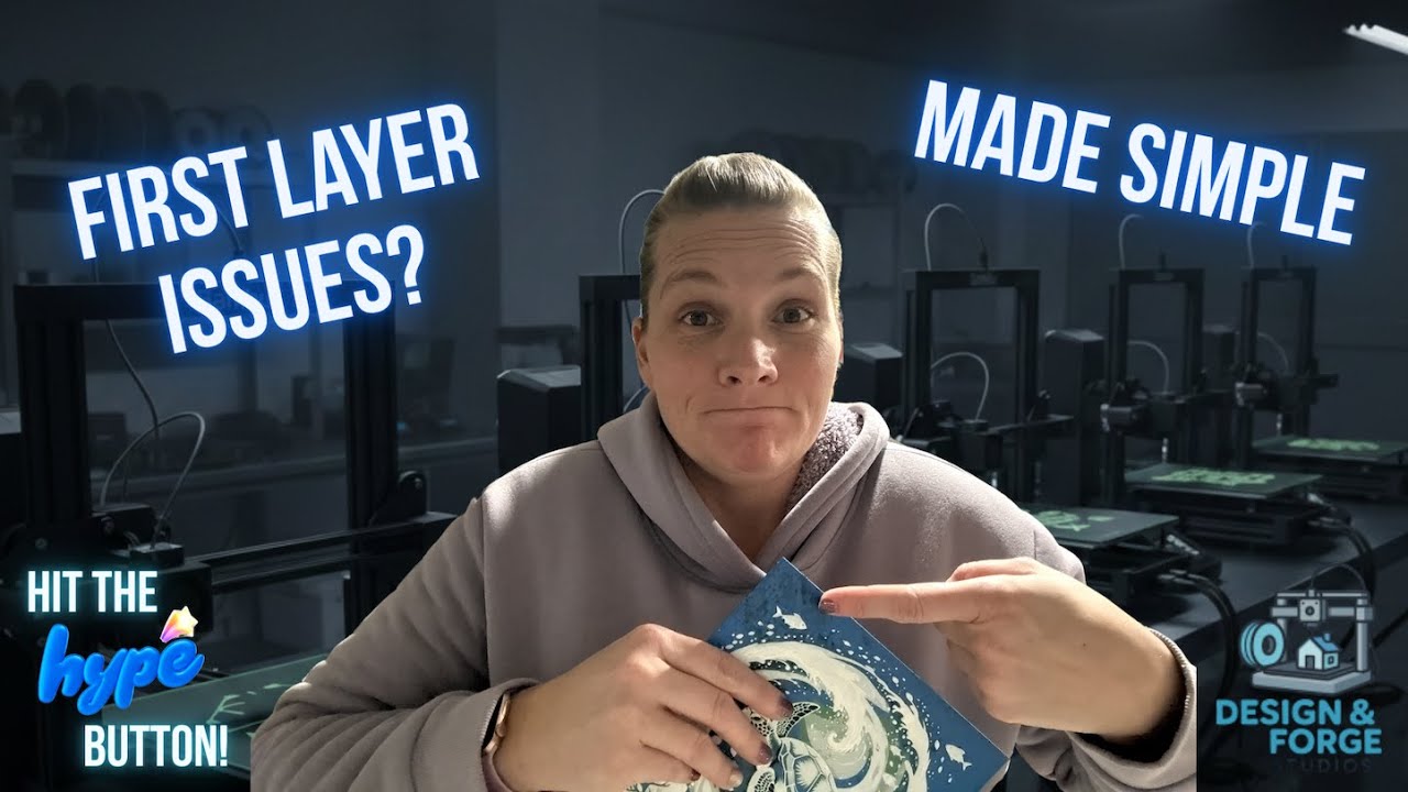 First Layer Adhesion Tips for Beginners | 3D Printing