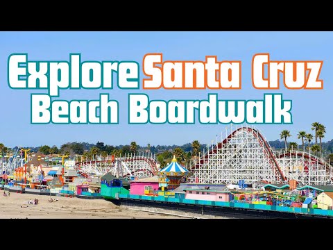EXPLORE Santa Cruz Beach Boardwalk in Under 2 Minutes | Santa Cruz, California
