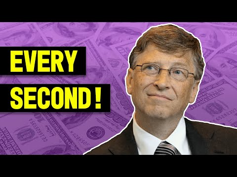 How Much Does Bill Gates Make A Second?