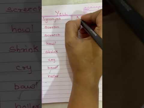 Yell. #englishforbeginners #englishtutorial #basicenglish #englishgrammar #reelsvideo #learning