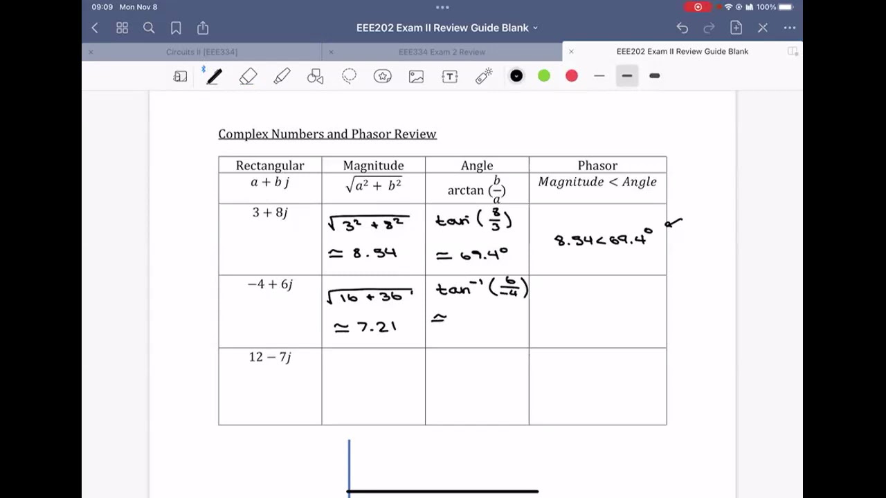 EEE202 Exam 2 Review Session