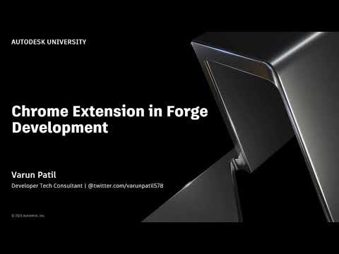 Viewer debugger tips & tricks (Chrome extension) - Autodesk Forge Lightning Talk