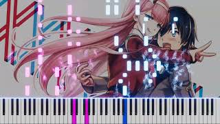 XX:me - Torikago - XX:me (Darling in the FranXX ED) Piano by BWC Piano ...